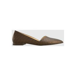 H&ouml;gl H&ouml;gl Leder-Ballerinas "Boulevard 10" in Braun - 44% | Gr&ouml;&szlig;e 39 | Damen-ballerinas