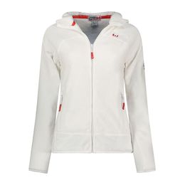 Canadian Peak Fleecejacke "Upaloodeak" in Wei&szlig; - 73% | Gr&ouml;&szlig;e XL | Damenjacken