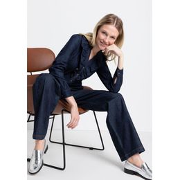 More & More More & More Jeansbluse in Dunkelblau - 62% | Gr&ouml;&szlig;e 40 | Damen-blusen