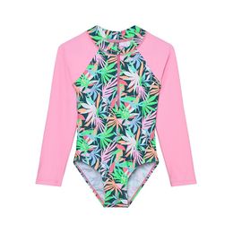 Color Kids Badeanzug in Rosa/ Bunt - 41% | Gr&ouml;&szlig;e 128 | Kinder-bademode