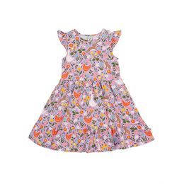 frugi Kleid "Olivia" in Rosa/ Bunt - 50% | Gr&ouml;&szlig;e 110/116 | Kinderkleider
