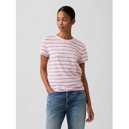GAP Shirt in Rosa/ Wei&szlig; - 70% | Gr&ouml;&szlig;e XS | Damen-tops