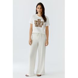 Oui Shirt in Wei&szlig; - 54% | Gr&ouml;&szlig;e 34 | Damen-tops