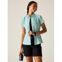 Regatta Funktionshemd "Mindano VIII" in T&uuml;rkis - 66% | Gr&ouml;&szlig;e 52 | Damen-outdoor-tops-shirts