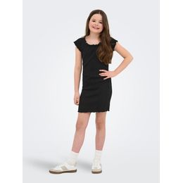 KIDS Only Kleid "Jojo" in Schwarz - 40% | Gr&ouml;&szlig;e 134/140 | Kinderkleider