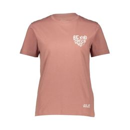 Jack Wolfskin Shirt "Nature" in Rosa - 55% | Gr&ouml;&szlig;e L | Damen-tops