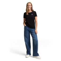 Tom Tailor Shirt in Schwarz - 50% | Gr&ouml;&szlig;e S | Damen-tops