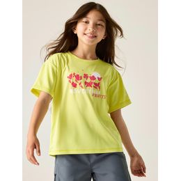 Regatta Funktionsshirt "Aria" in Gelb - 66% | Gr&ouml;&szlig;e 116 | Kinder-oberteile