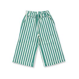 Sense Organics Hose "Wala" in Gr&uuml;n/ Wei&szlig; - 39% | Gr&ouml;&szlig;e 128 | Kinderhosen
