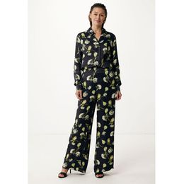 Mexx Bluse in Schwarz/ Gr&uuml;n - 46% | Gr&ouml;&szlig;e 46 | Damen-blusen