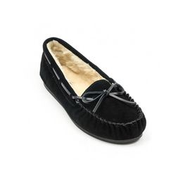 NICEBAY Leder-Mokassins "Tauriel" in Schwarz - 70% | Gr&ouml;&szlig;e 39 | Damen-schuhe-halbschuhe