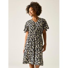 Regatta Kleid "Elona" in Creme/ Schwarz - 62% | Gr&ouml;&szlig;e 40 | Damen-kleider
