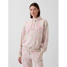 GAP Hoodie in Beige/ Rosa - 64% | Gr&ouml;&szlig;e S | Damen-sweatshirts-jacken