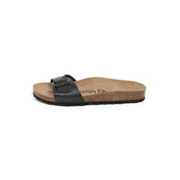 billowy Leder-Pantoletten in Schwarz - 31% | Gr&ouml;&szlig;e 39 | Damen-pantoletten