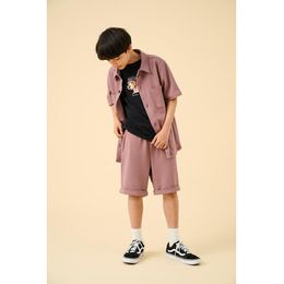 ONLY & SONS Junior Shorts "New" in Rot - 40% | Gr&ouml;&szlig;e 134 | Kinderhosen