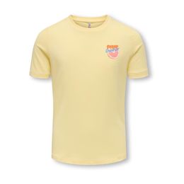 KIDS Only Shirt "Bolette" in Gelb - 35% | Gr&ouml;&szlig;e 134/140 | Kinder-oberteile