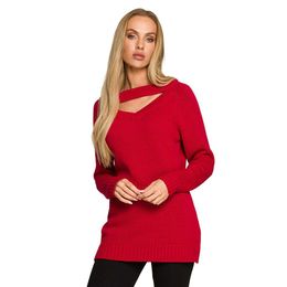 made of emotion Pullover in Rot - 57% | Gr&ouml;&szlig;e L/XL | Damen-pullover-cardigans