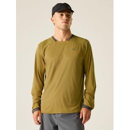 Dare 2b Fahrradlongsleeve "Trackstand Ace" in Khaki - 71% | Gr&ouml;&szlig;e S | Herren-sportshirts