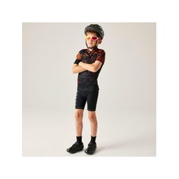 Dare 2b Fahrradtrikot "Dynamite" in Schwarz/ Orange - 66% | Gr&ouml;&szlig;e 116 | Kinder-oberteile