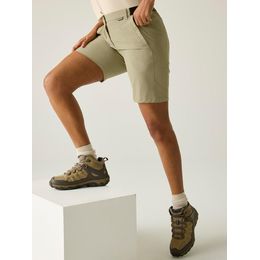Regatta Funktionsshorts "Travel Light" in Beige - 65% | Gr&ouml;&szlig;e 36 | Damen-sporthosen