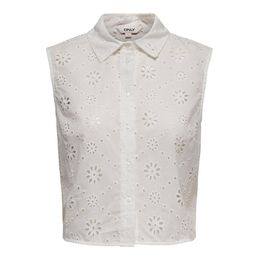 Only Bluse in Wei&szlig; - 34% | Gr&ouml;&szlig;e L | Damen-blusen