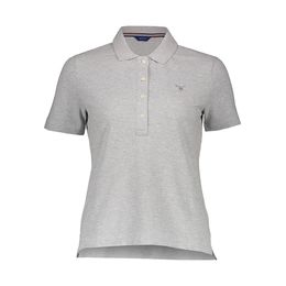 Gant Poloshirt in Grau - 80% | Gr&ouml;&szlig;e M | Damen-tops
