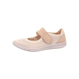 Legero Spangenballerinas "Lucca" in Beige - 53% | Gr&ouml;&szlig;e 38 | Damen-ballerinas