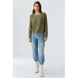 Oui Pullover in Khaki - 72% | Gr&ouml;&szlig;e 42 | Damen-pullover-cardigans