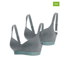 Anson Replay Underwear 2er-Set: Bustiers in Grau - 66% | Gr&ouml;&szlig;e L | Damen-bhs