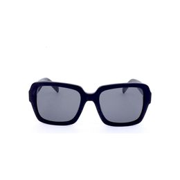 Karen Millen Damen-Sonnenbrille in Schwarz/ Blau - 60% | Gr&ouml;&szlig;e 53 | Damen-brillen