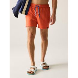 Regatta Badeshorts "Mawson" in Orange - 68% | Gr&ouml;&szlig;e M | Herren-bademode-sport