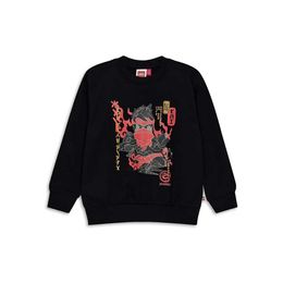 Lego Sweatshirt "Sian" in Schwarz - 39% | Gr&ouml;&szlig;e 134 | Kinder-sweatshirts-jacken