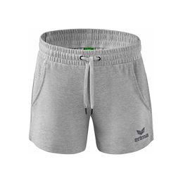 Erima Sweatshorts "Essential Team" in Grau - 51% | Gr&ouml;&szlig;e 38 | Shorts