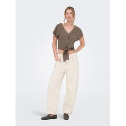 Only Bluse in Beige - 43% | Gr&ouml;&szlig;e XS | Damen-blusen