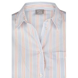Rabe Bluse in Hellblau/ Orange - 70% | Gr&ouml;&szlig;e 48 | Damen-blusen
