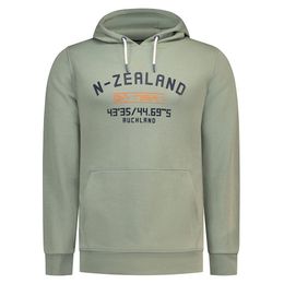 New Zealand Auckland Hoodie in Gr&uuml;n - 64% | Gr&ouml;&szlig;e L | Herren-sweatshirts-jacken