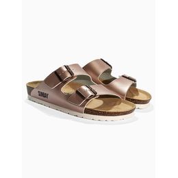 Sunbay Pantoletten "Trefle" in Ros&eacute;gold - 50% | Gr&ouml;&szlig;e 39 | Damen-pantoletten