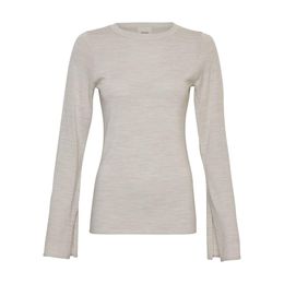 MOSS COPENHAGEN Wollpullover "Avalina" in Beige - 62% | Gr&ouml;&szlig;e XS/S | Damen-pullover-cardigans