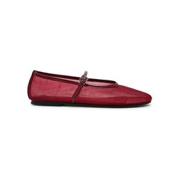 Steve Madden Spangenballerinas in Rot - 58% | Gr&ouml;&szlig;e 37 | Damen-ballerinas