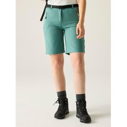 Regatta Funktionsbermudas "Xert Stretch" in T&uuml;rkis - 70% | Gr&ouml;&szlig;e 34 | Damen-sporthosen