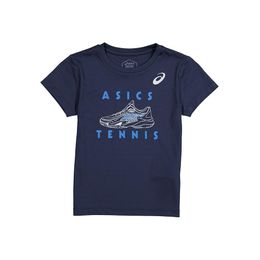 asics Trainingsshirt in Dunkelblau - 67% | Gr&ouml;&szlig;e S | Kinder-oberteile