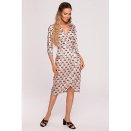 made of emotion Kleid in Beige - 86% | Gr&ouml;&szlig;e XL | Damen-kleider