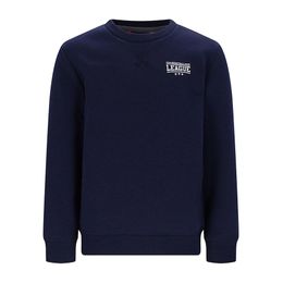 Tygo & Vito Sweatshirt "Silver" in Dunkelblau - 44% | Gr&ouml;&szlig;e 122/128 | Kinder-sweatshirts-jacken