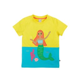 frugi Shirt in Gelb/ Blau - 49% | Gr&ouml;&szlig;e 98/104 | Kinder-oberteile