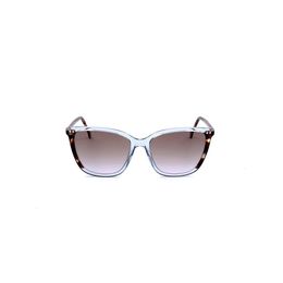 Carolina Herrera Damen-Sonnenbrille in Hellblau-Braun/ Grau - 56% | Gr&ouml;&szlig;e 55 | Damen-brillen
