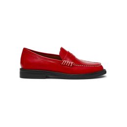 Steve Madden Mokassins in Rot - 50% | Gr&ouml;&szlig;e 39 | Damen-schuhe-halbschuhe