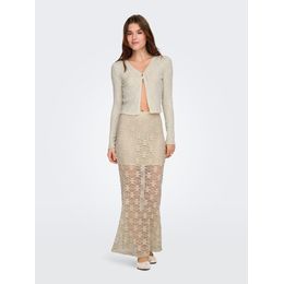 Only Rock in Beige - 42% | Gr&ouml;&szlig;e L | Damenroecke