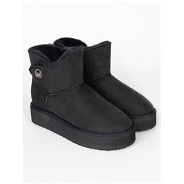 ISLAND BOOT Winterboots "Catalina" in Schwarz - 81% | Gr&ouml;&szlig;e 41 | Damen-stiefel
