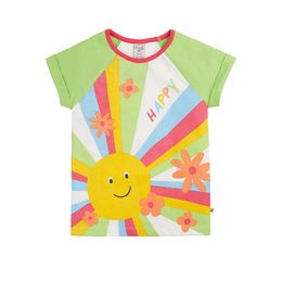 frugi Shirt in Gr&uuml;n/ Bunt - 38% | Gr&ouml;&szlig;e 92/98 | Kinder-oberteile