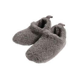 Kaiser Naturfellprodukte Hausschuhe "Cody" in Grau - 50% | Gr&ouml;&szlig;e 44/45 | Damen-pantoletten